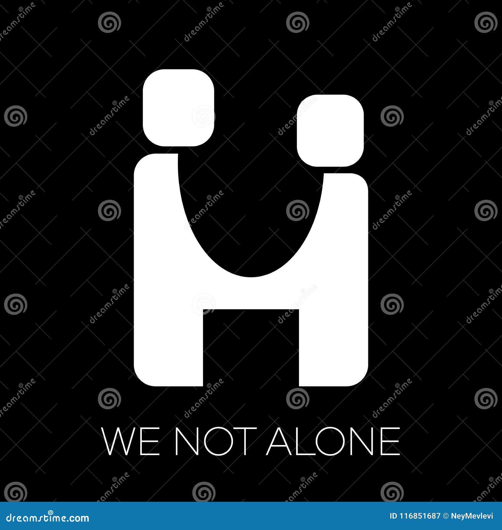 Símbolo de la unidad ilustración del vector. Ilustración de conectado ...