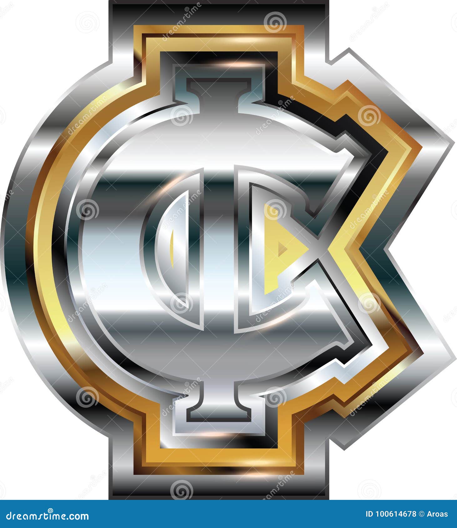 Símbolo De Lujo Del Centavo Ilustración del Vector - Ilustración de ...