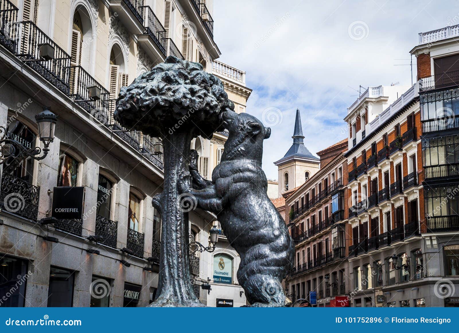Símbolo de Madrid foto editorial. Imagen de solenoide - 101752896