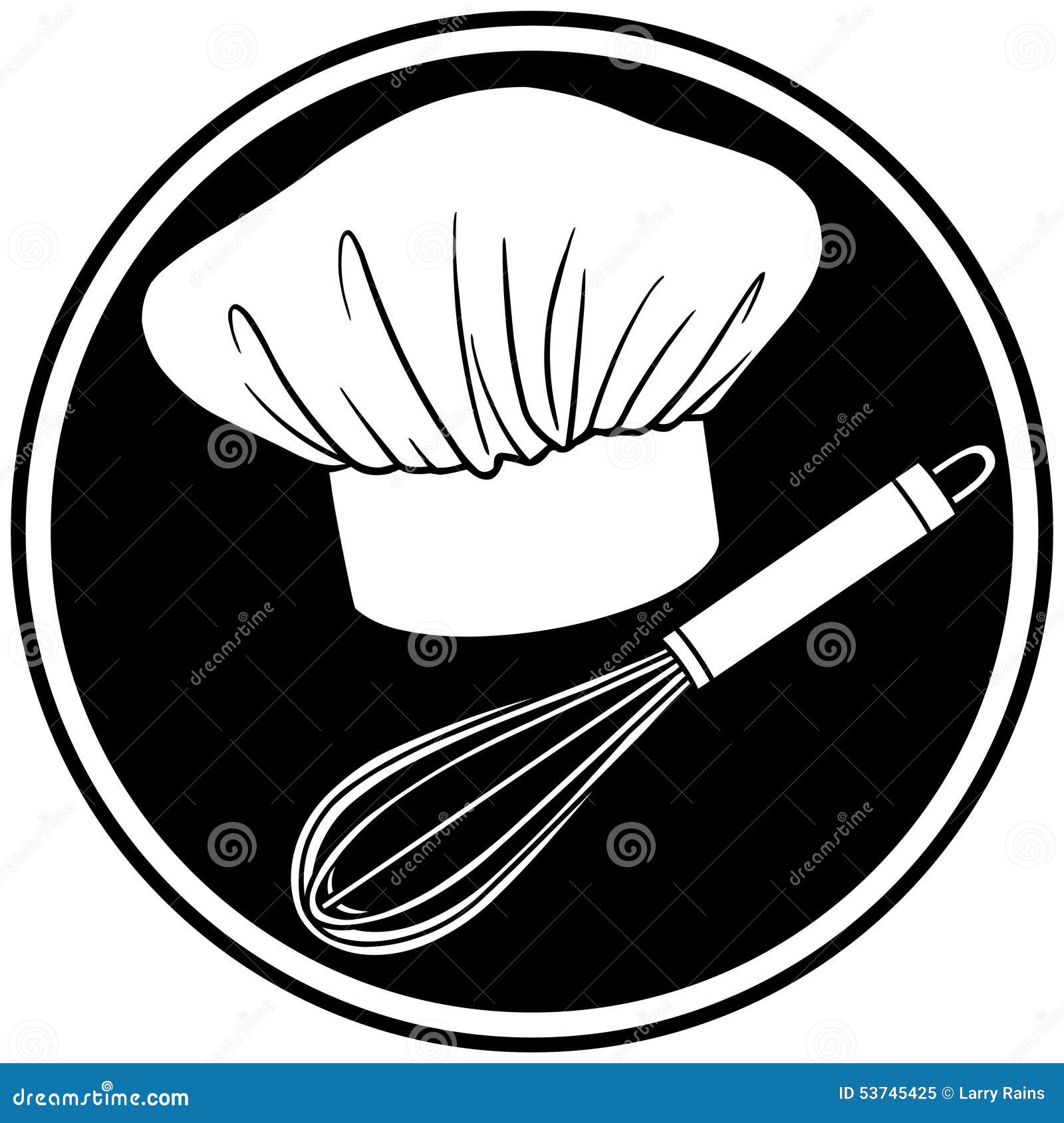 Símbolo del cocinero ilustración del vector. Ilustración de cocina ...