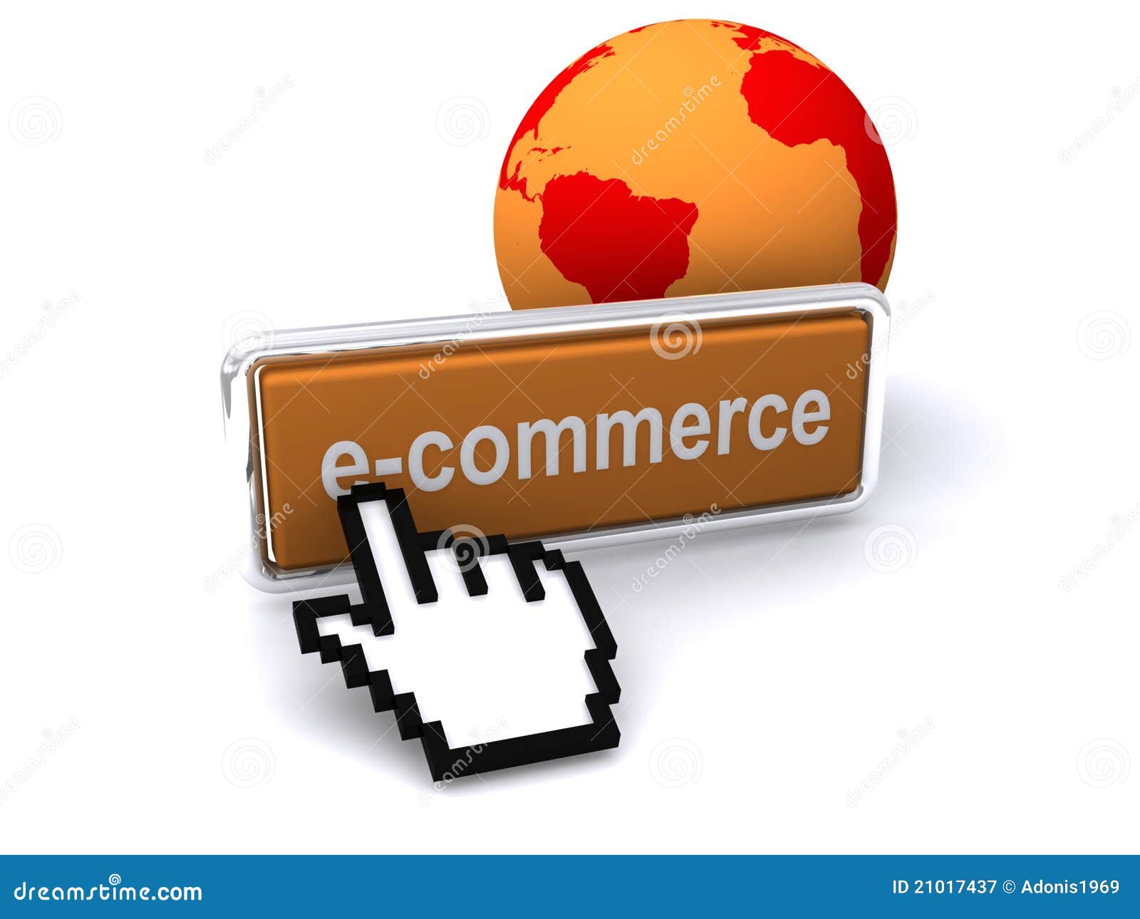 Símbolo Del Comercio Electrónico Stock de ilustración - Ilustración de ...