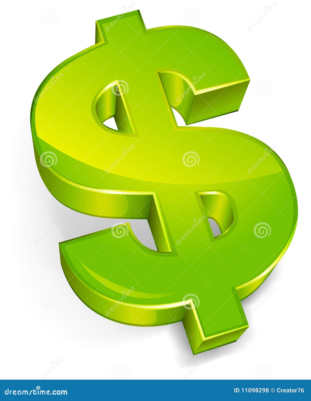 Símbolo del dólar ilustración del vector. Ilustración de finanzas ...