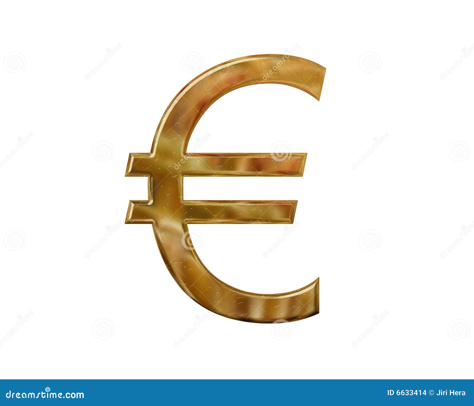 Símbolo del euro del oro stock de ilustración. Ilustración de crédito ...