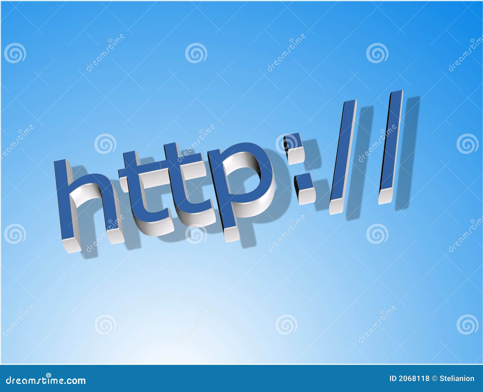 Símbolo del HTTP stock de ilustración. Ilustración de barra - 2068118