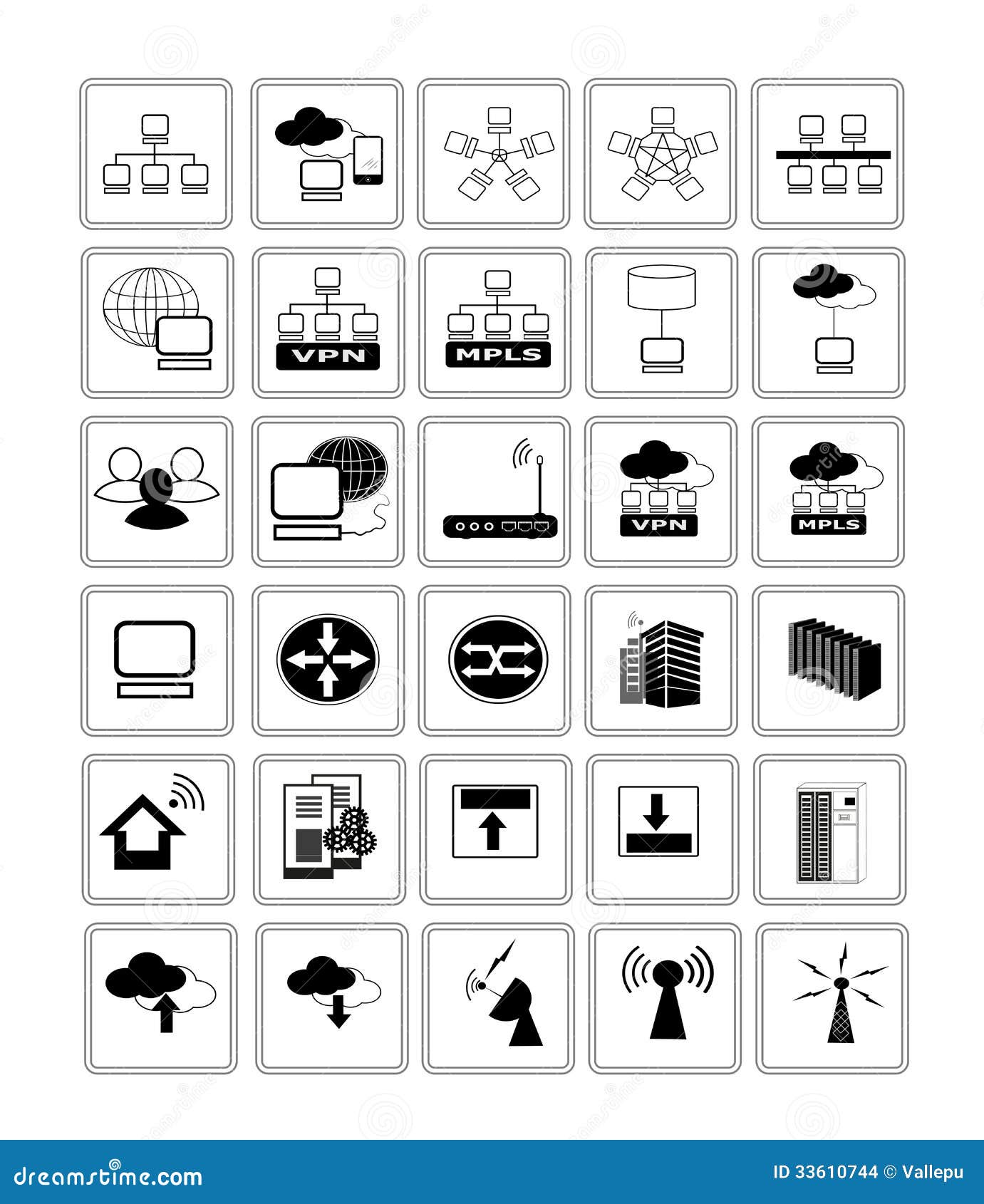 Símbolo Del Icono Del Web De La Red Stock de ilustración - Ilustración ...