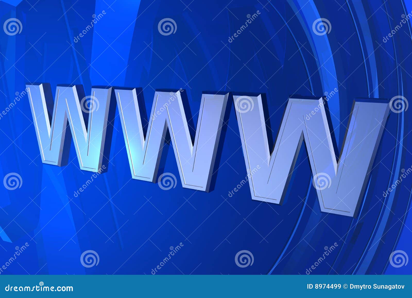 Símbolo Del Internet Del World Wide Web Stock de ilustración ...