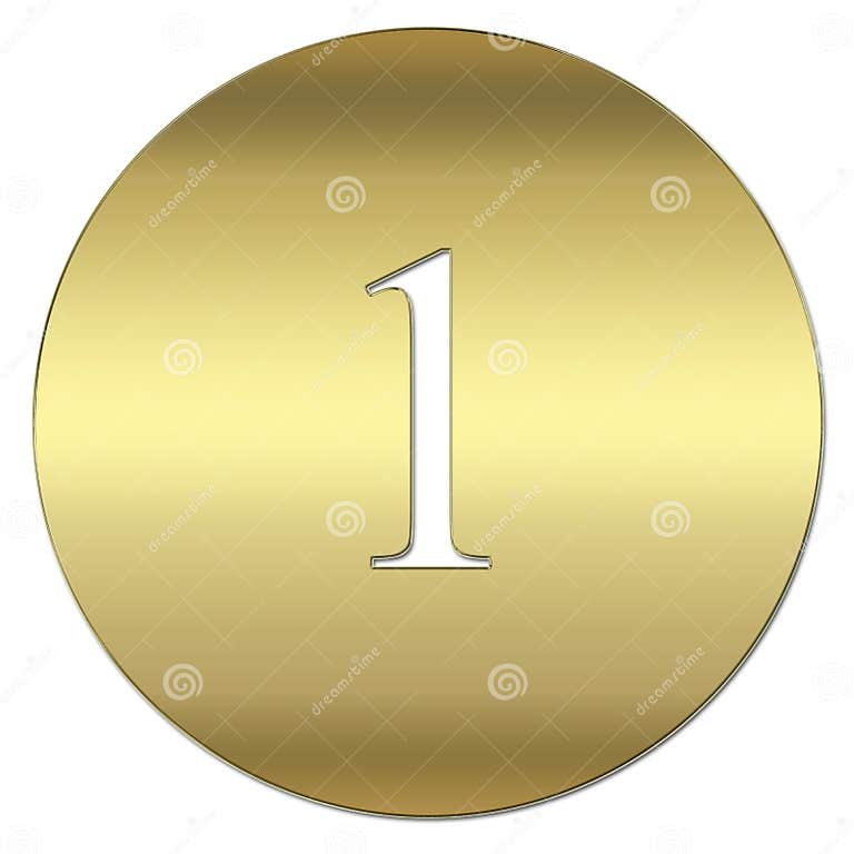 Símbolo del oro stock de ilustración. Ilustración de cobarde - 5949063