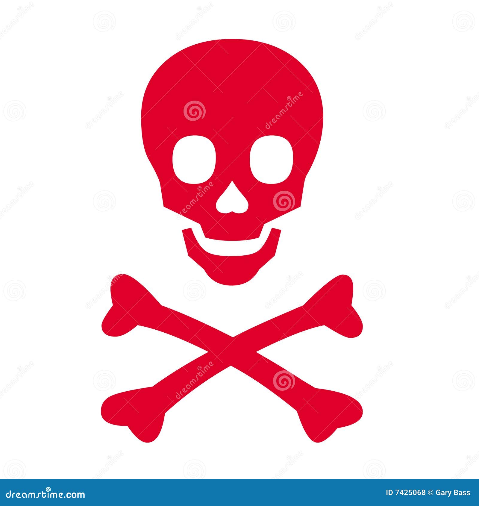 Símbolo del pirata stock de ilustración. Ilustración de pirata - 7425068