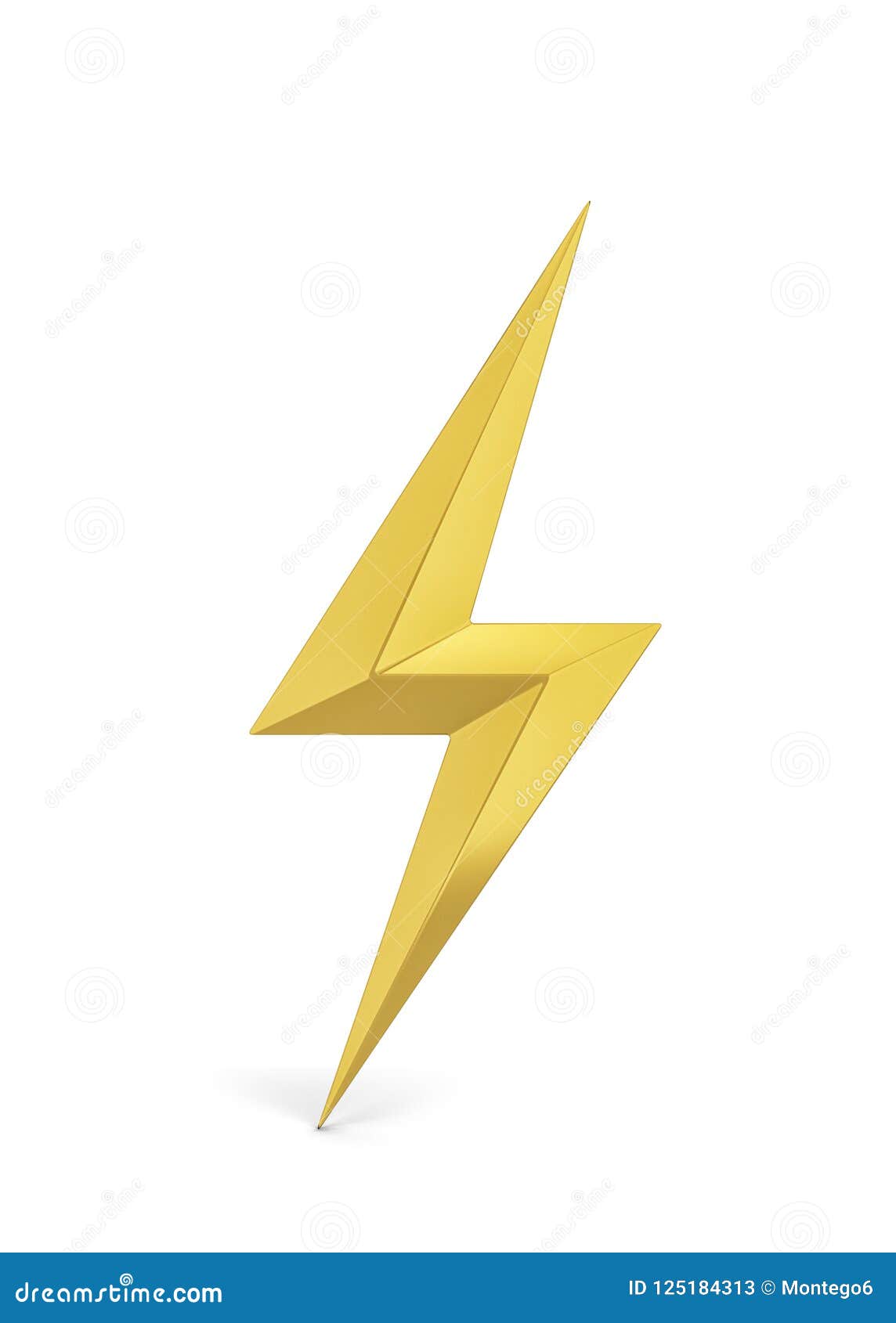 Símbolo del rayo stock de ilustración. Ilustración de brillante - 125184313
