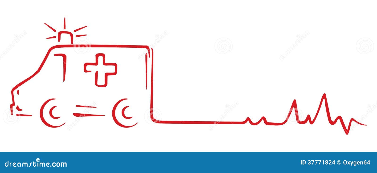 Símbolo del rescate ilustración del vector. Ilustración de emergencia ...