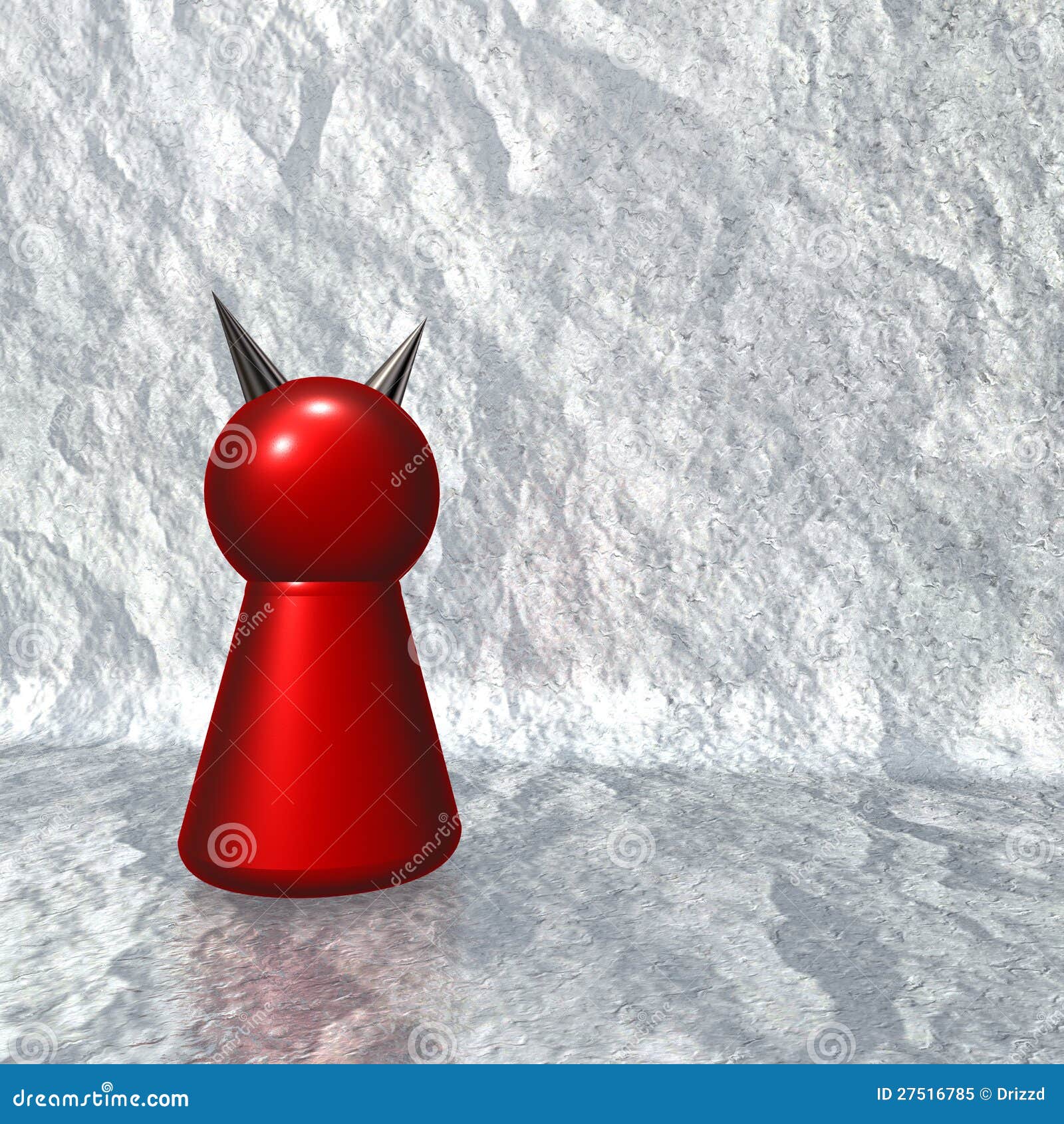 Símbolo do diabo ilustração stock. Ilustração de monstro - 27516785