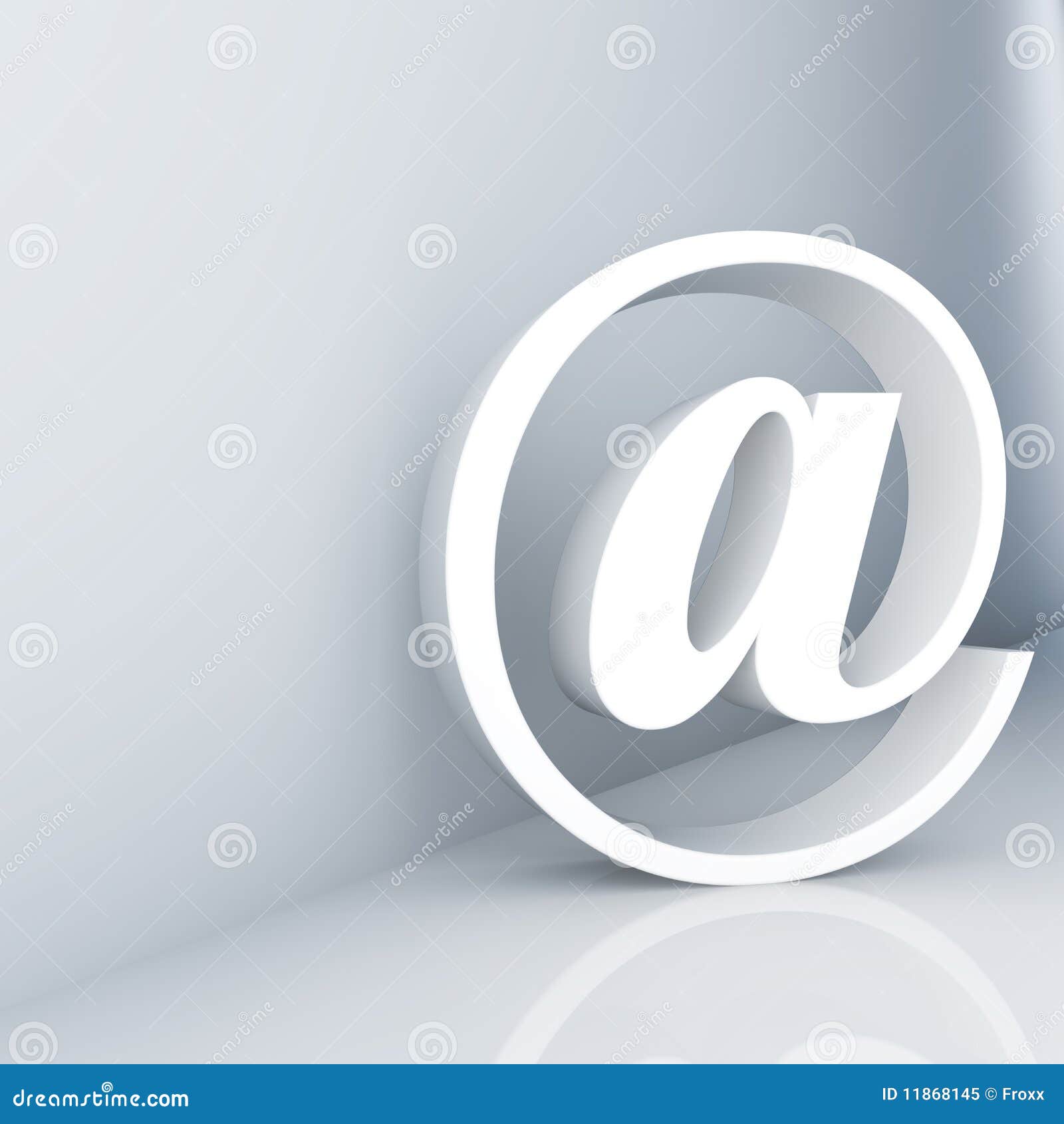 Símbolo do email ilustração stock. Ilustração de render - 11868145