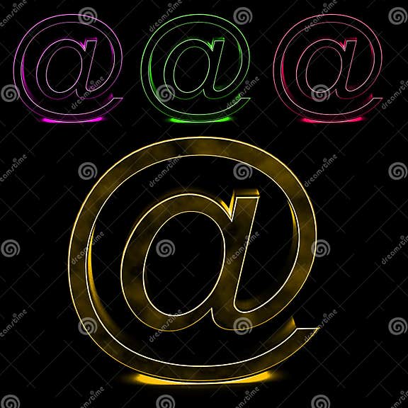 Símbolo do email ilustração stock. Ilustração de email - 12906641