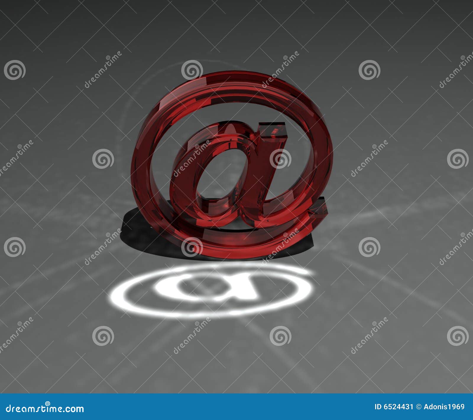 Símbolo do email ilustração stock. Ilustração de prata - 6524431