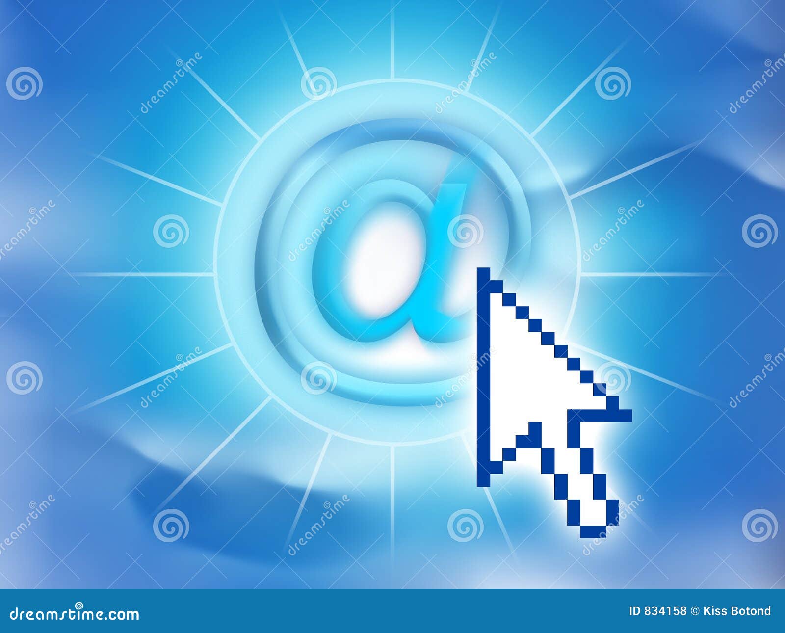 Símbolo do email ilustração stock. Ilustração de email - 834158