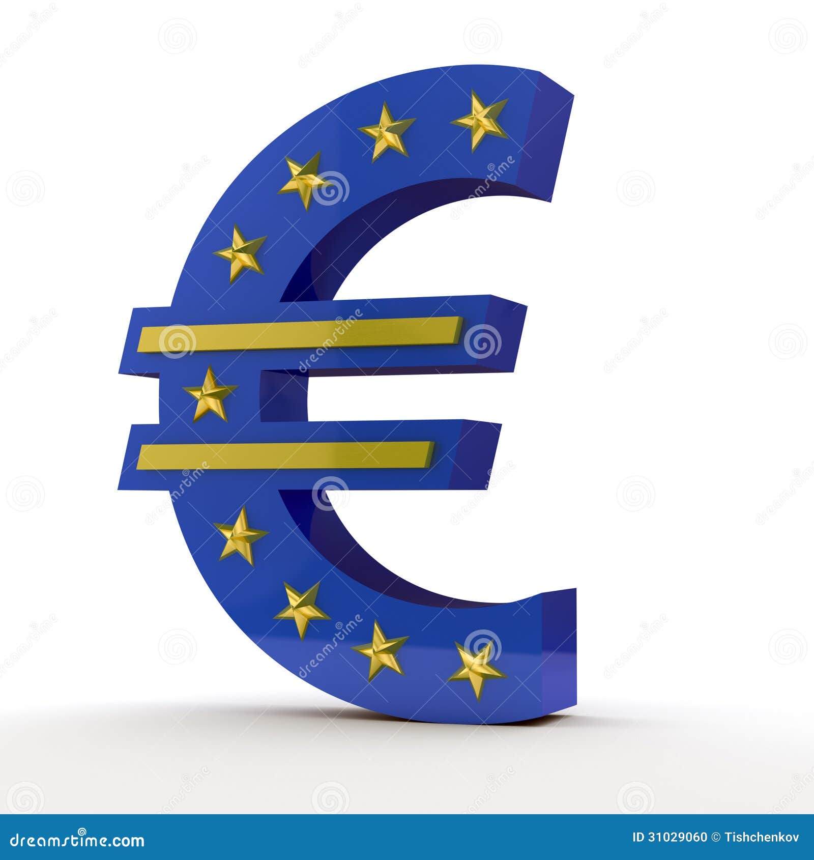 Símbolo do Euro ilustração stock. Ilustração de investimento - 31029060