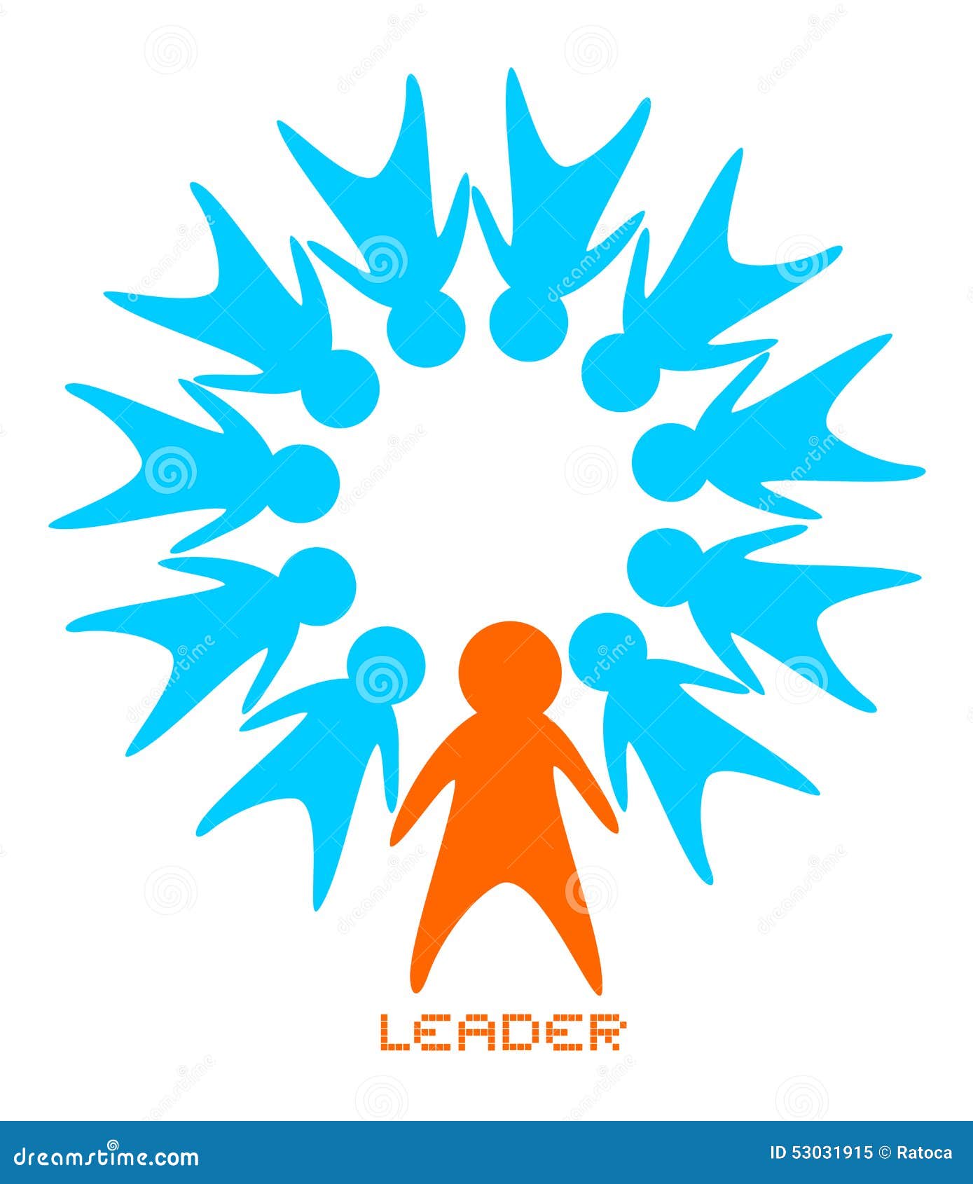Símbolo do líder ilustração do vetor. Ilustração de saliência - 53031915
