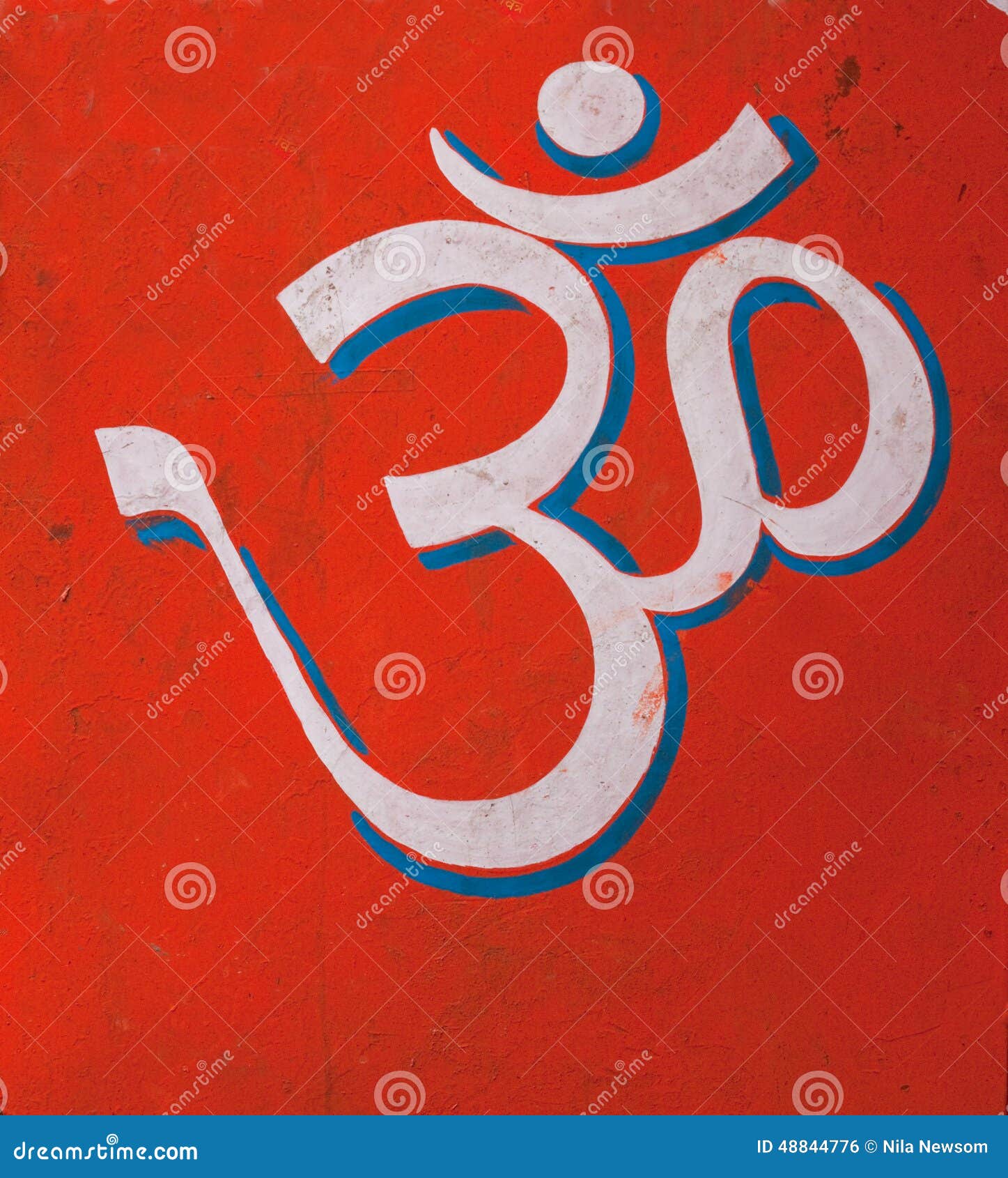 Símbolo do OM foto de stock. Imagem de devanagari, conceptual - 48844776