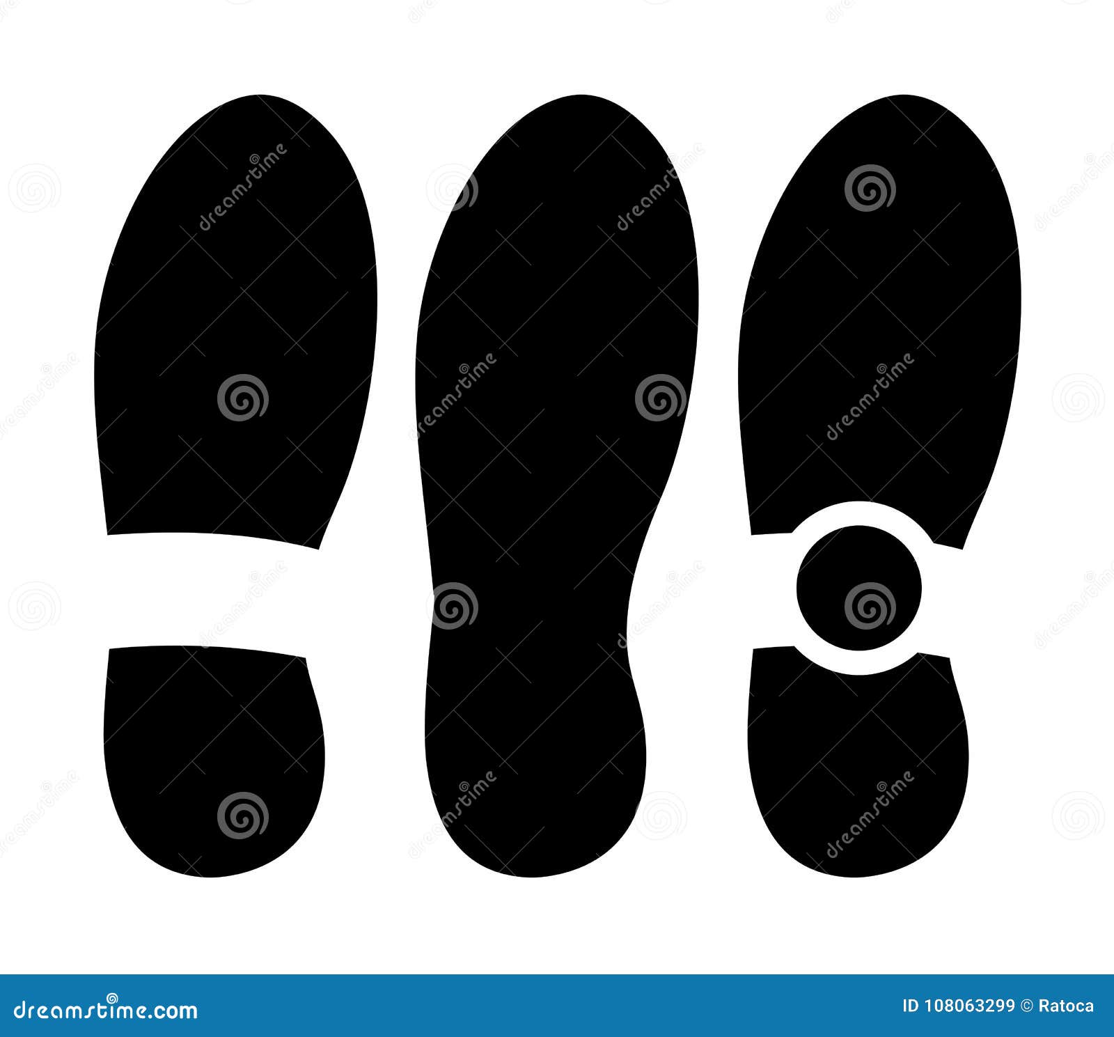 Símbolo do passo ilustração do vetor. Ilustração de passo - 108063299