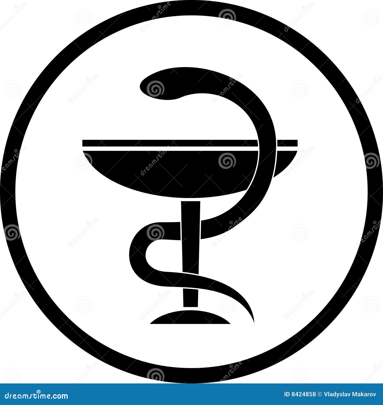 Símbolo do pharma do vetor ilustração do vetor. Ilustração de branco ...