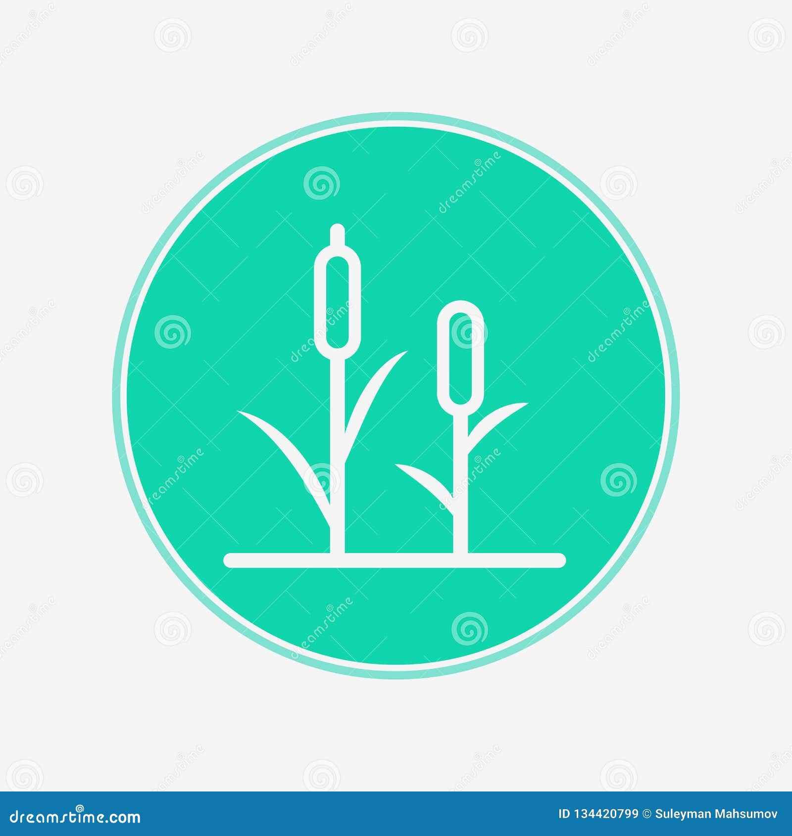 Símbolo Do Sinal Do ícone Do Vetor Dos Juncos Ilustração do Vetor ...