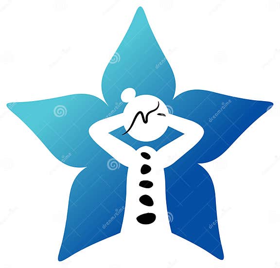 Símbolo dos termas ilustração do vetor. Ilustração de pessoa - 16882126