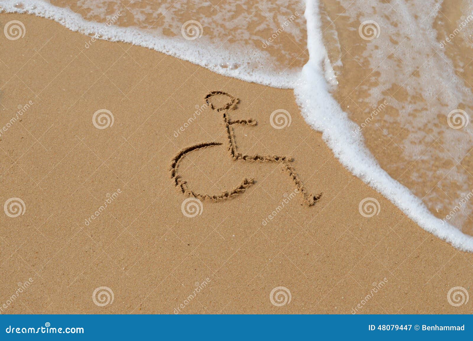 Símbolo lisiado imagen de archivo. Imagen de lisiado - 48079447