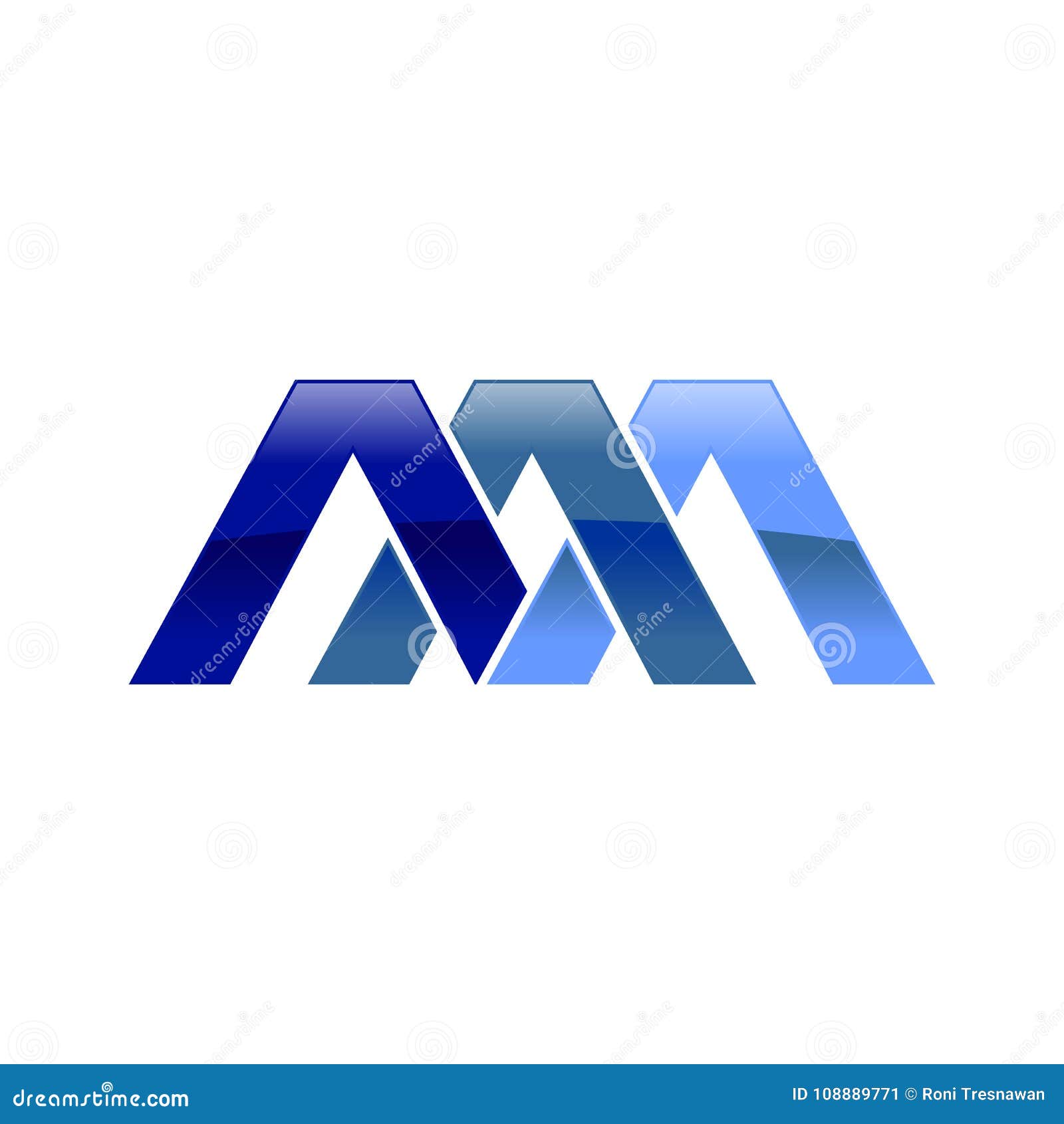 Símbolo Logo Design Da Inicial Do AAA Ilustração do Vetor - Ilustração ...