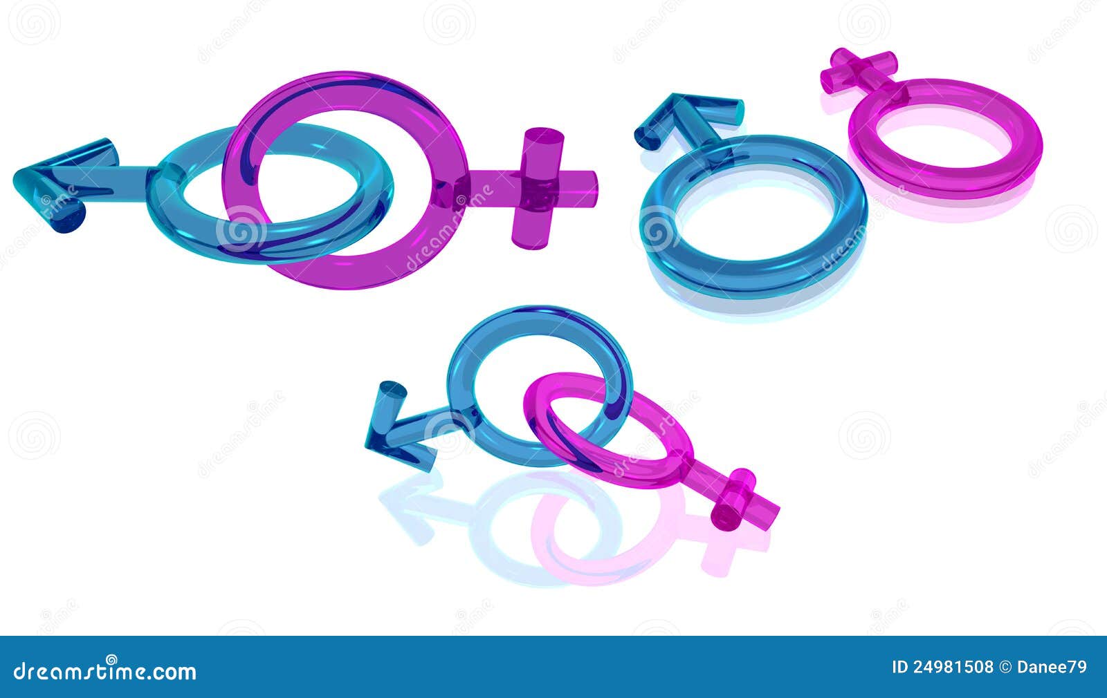 Símbolo masculino e fêmea ilustração stock. Ilustração de pares - 24981508