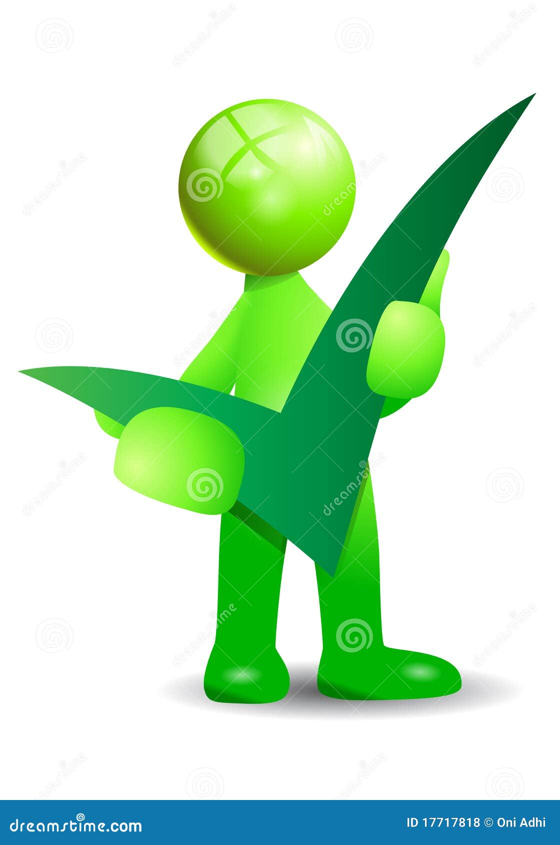 Símbolo positivo verde ilustração stock. Ilustração de branco - 17717818