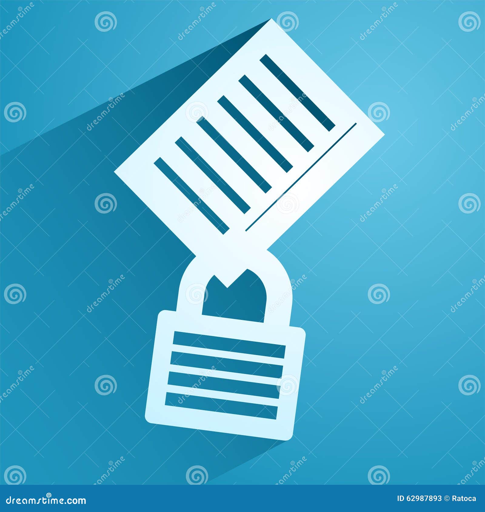 Símbolo Privado Do Original Ilustração do Vetor - Ilustração de ...