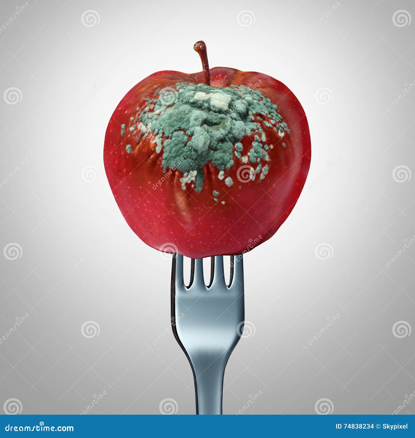 Símbolo Putrefacto De La Comida Stock de ilustración - Ilustración de ...