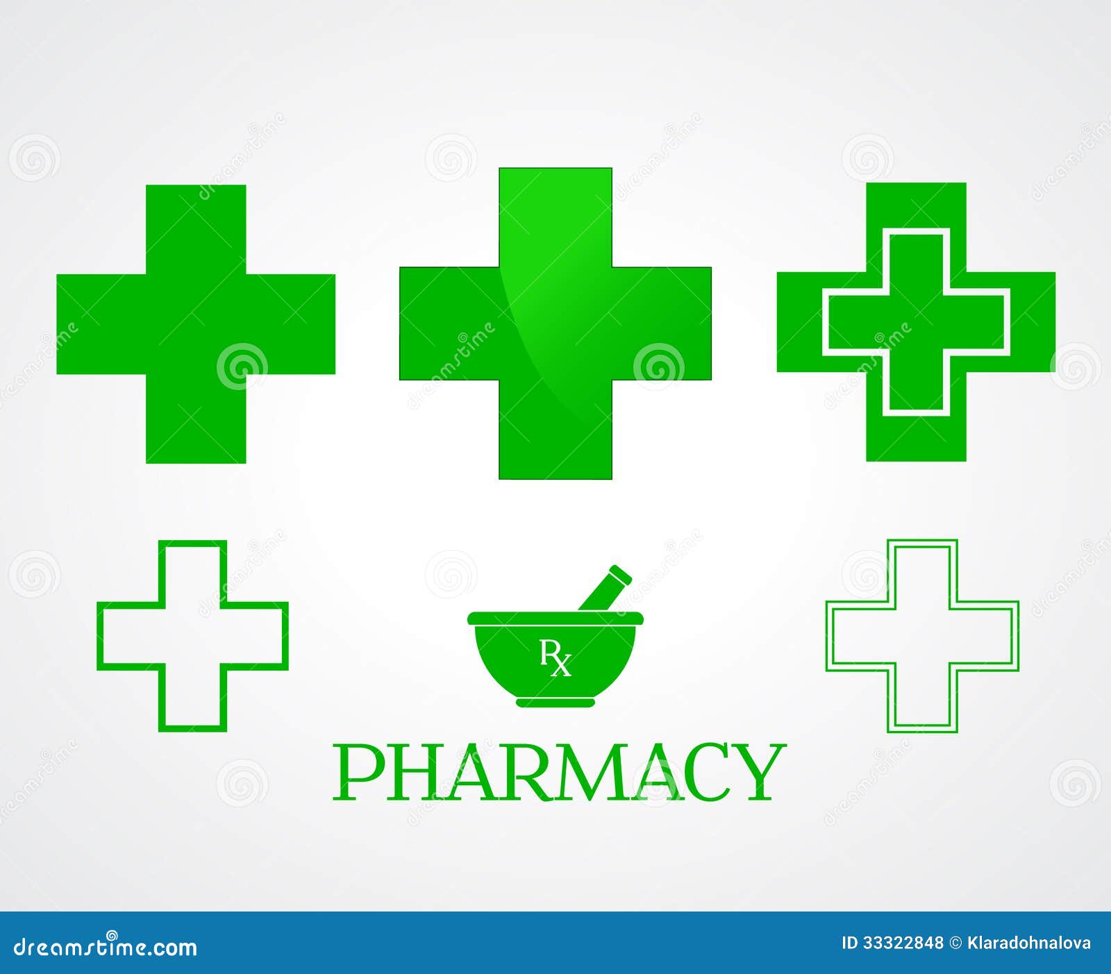 Símbolos Da Farmácia - Vetor Ilustração do Vetor - Ilustração de ...