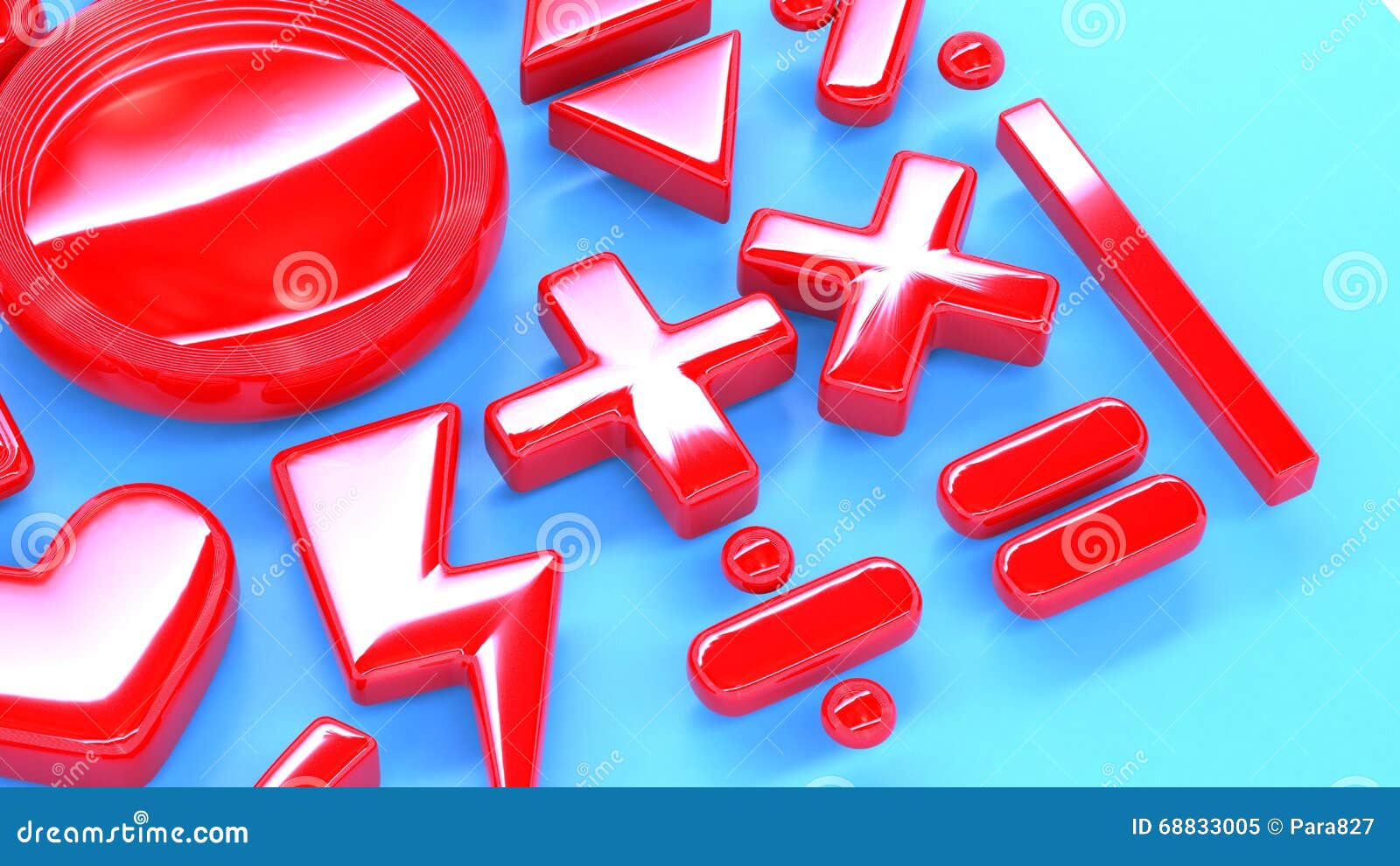 Símbolos da matemática ilustração stock. Ilustração de adicione - 68833005