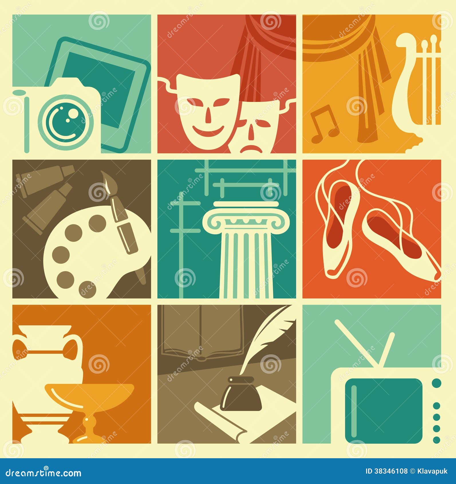 Simbolos De Artes Visuales - Estudiar