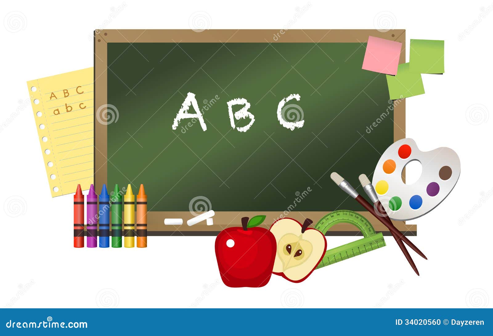 Símbolos de la educación ilustración del vector. Ilustración de ...