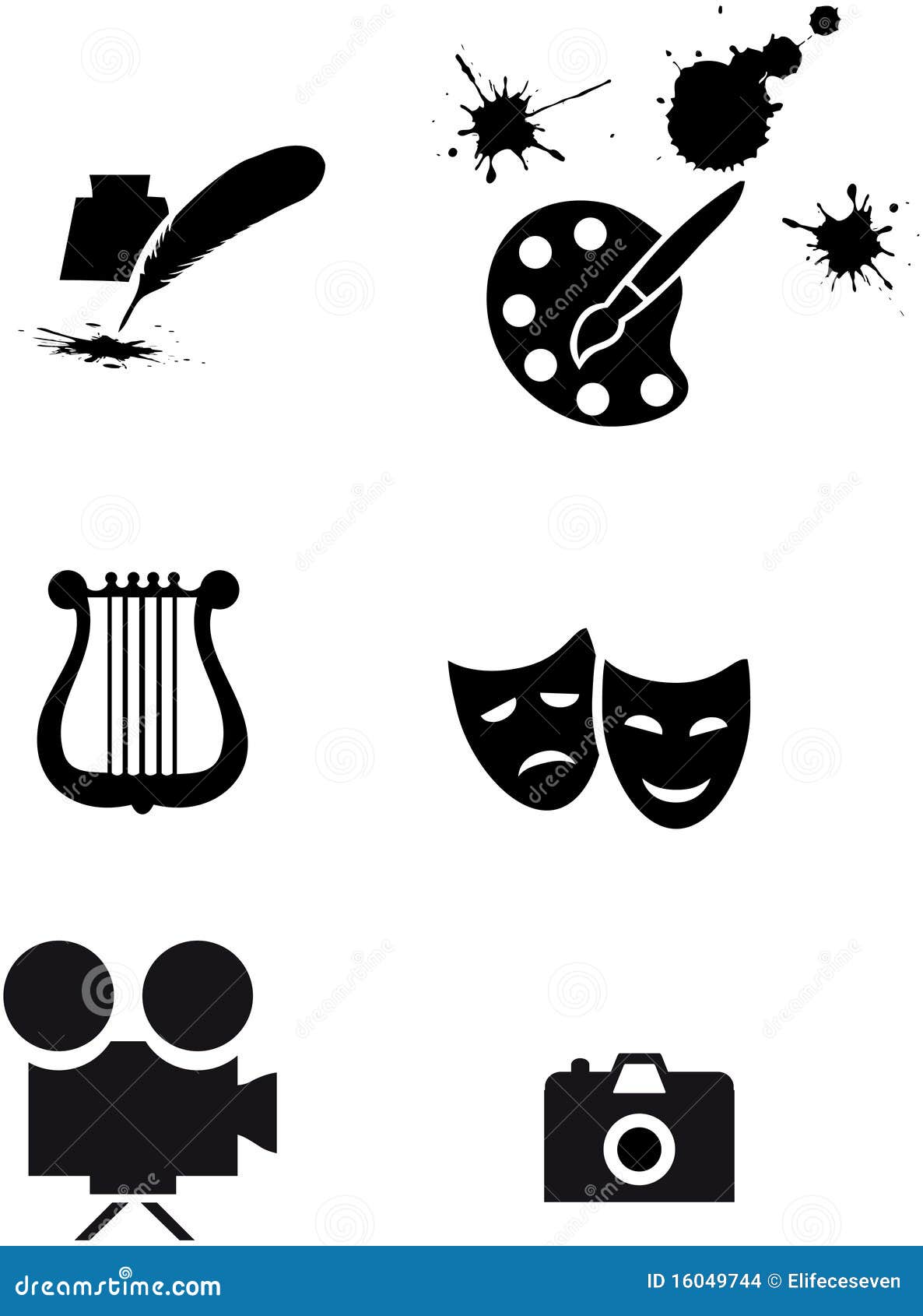 Simbolos De Artes Visuales - Estudiar