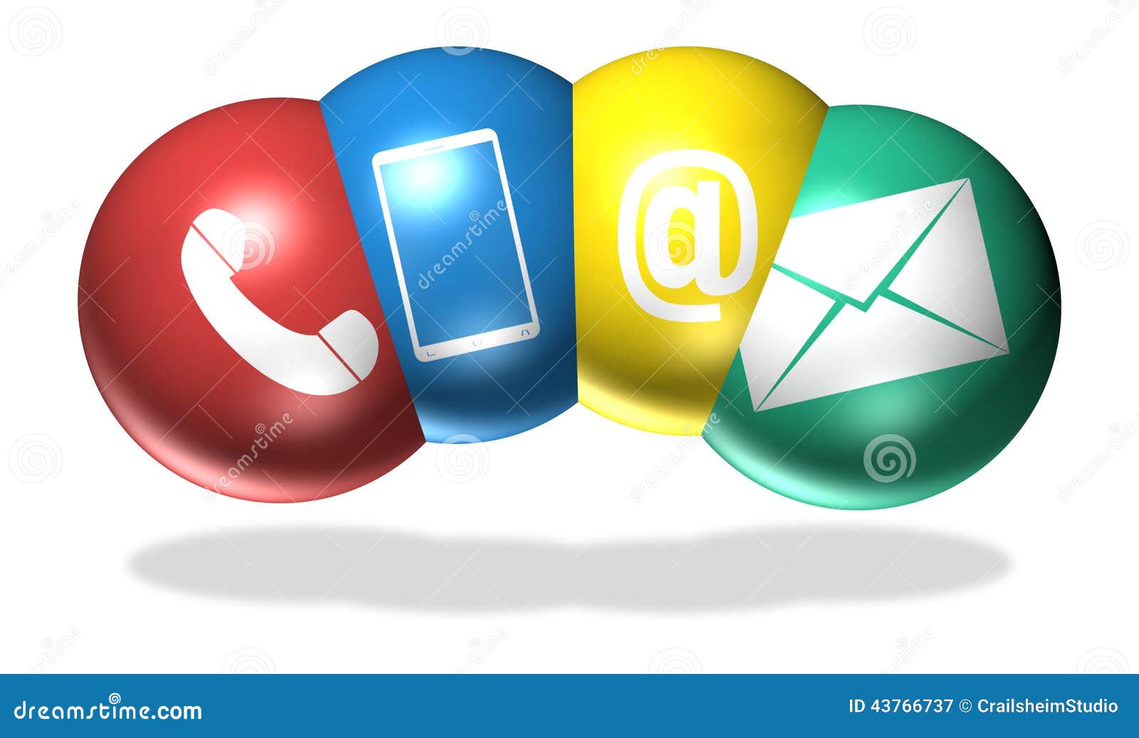 Símbolos do contato ilustração stock. Ilustração de notas - 43766737