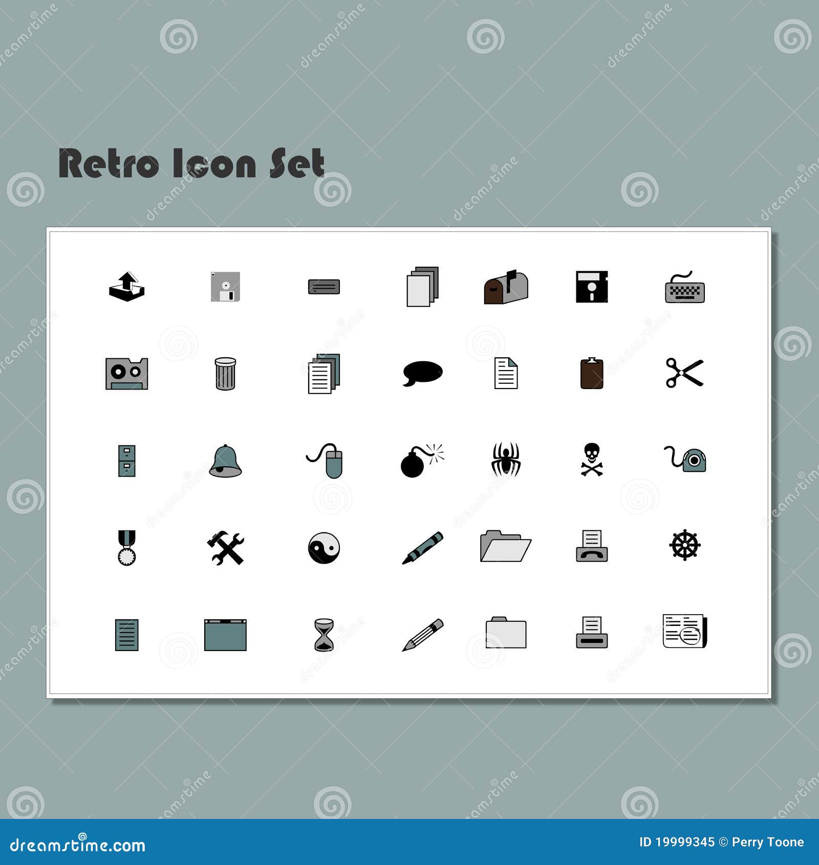 Símbolos Do Teclado De Computador Ilustração do Vetor - Ilustração de ...