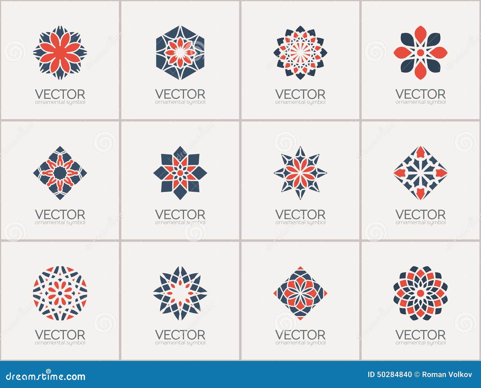 Símbolos Geométricos Del Vector Ilustración del Vector - Ilustración de ...