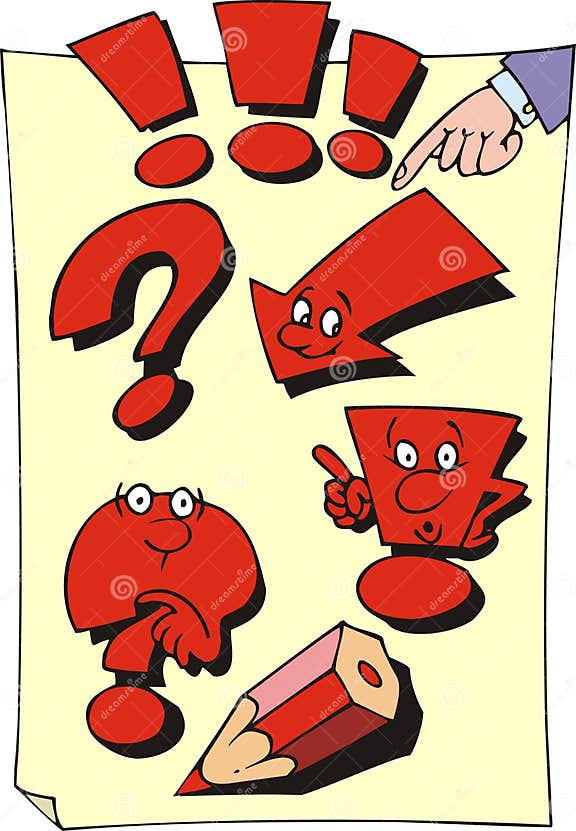 Símbolos rojos ilustración del vector. Ilustración de plantilla - 30881187