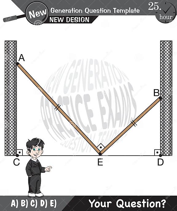 Math, Angles, Angles on the Plane, Angle Questions, Exam Question Stock ...