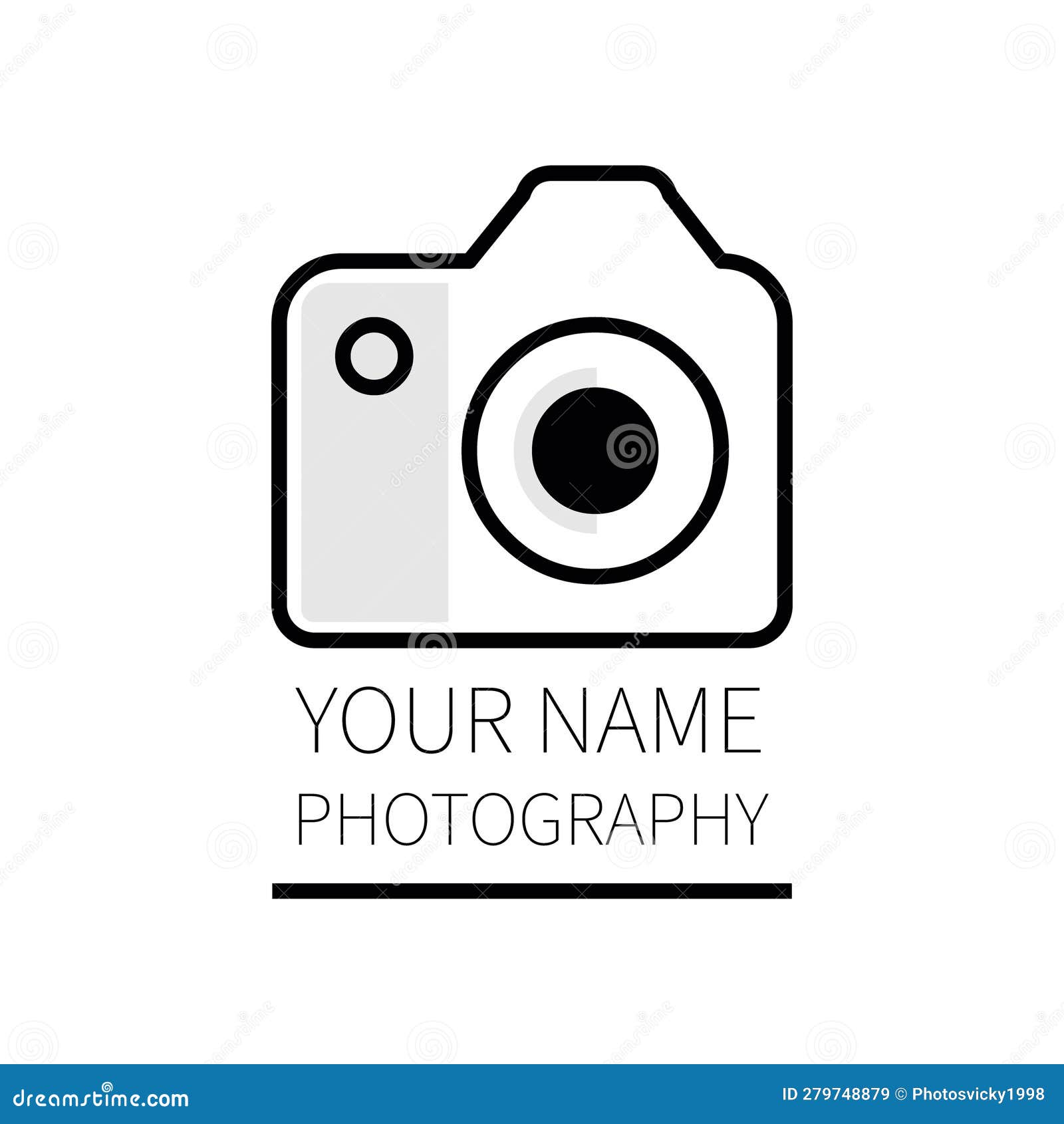 Camera Logo - Vector Illustration Stock Vector - Illustration of lens ...