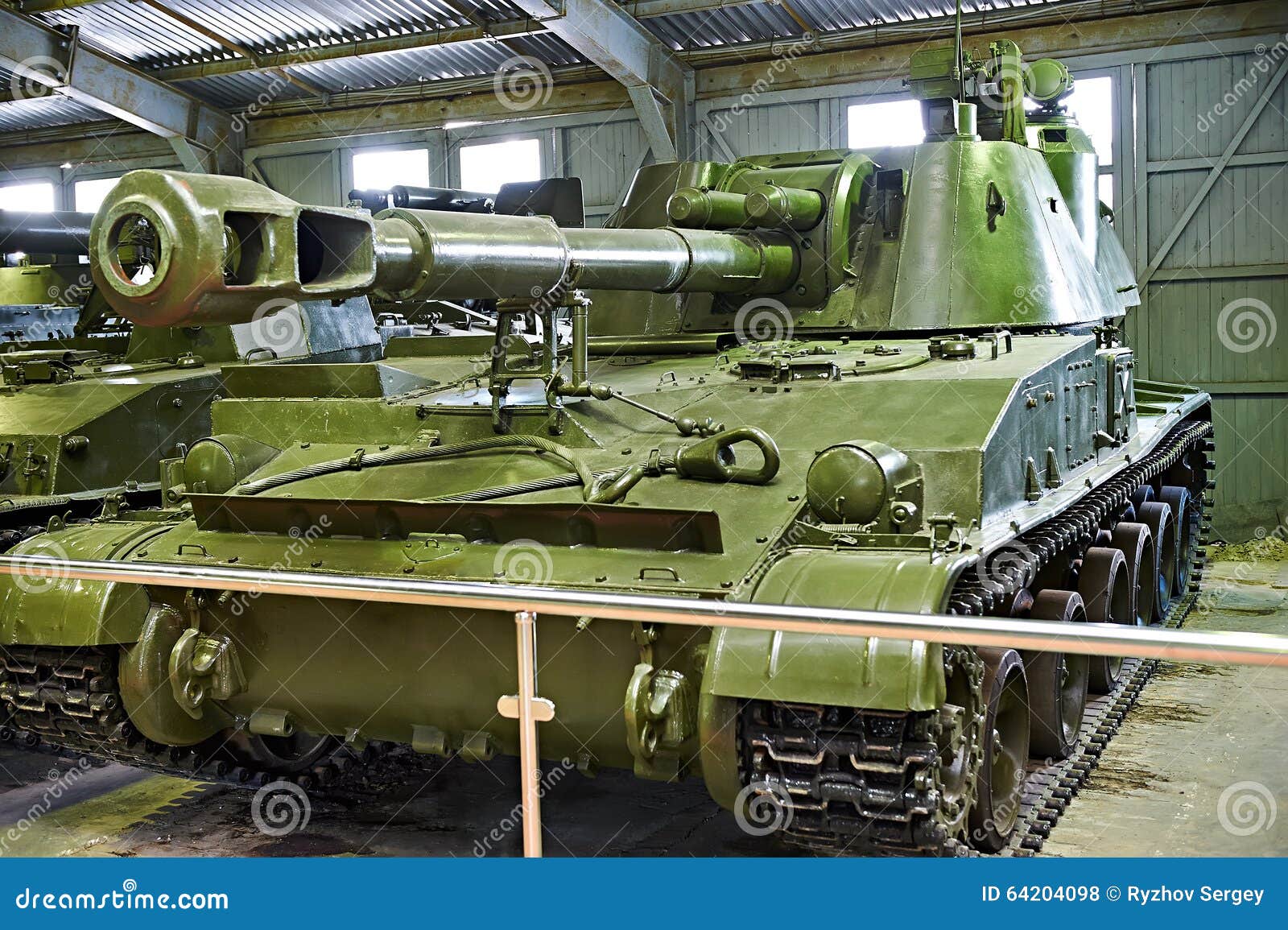 So-152 2S3 Akatsiya Soviet 152.4 Mm Self-propelled Artillery Stock ...