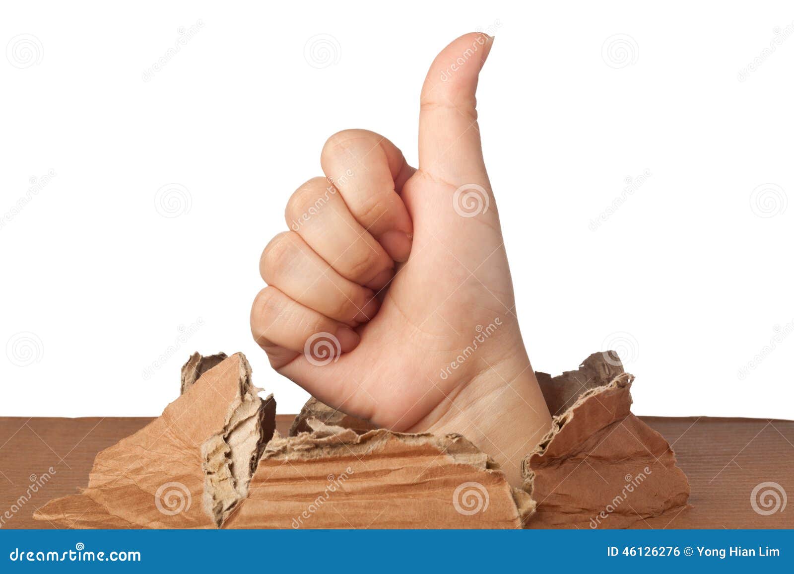 It s all good stock photo. Image of white, isolated, breakout - 46126276