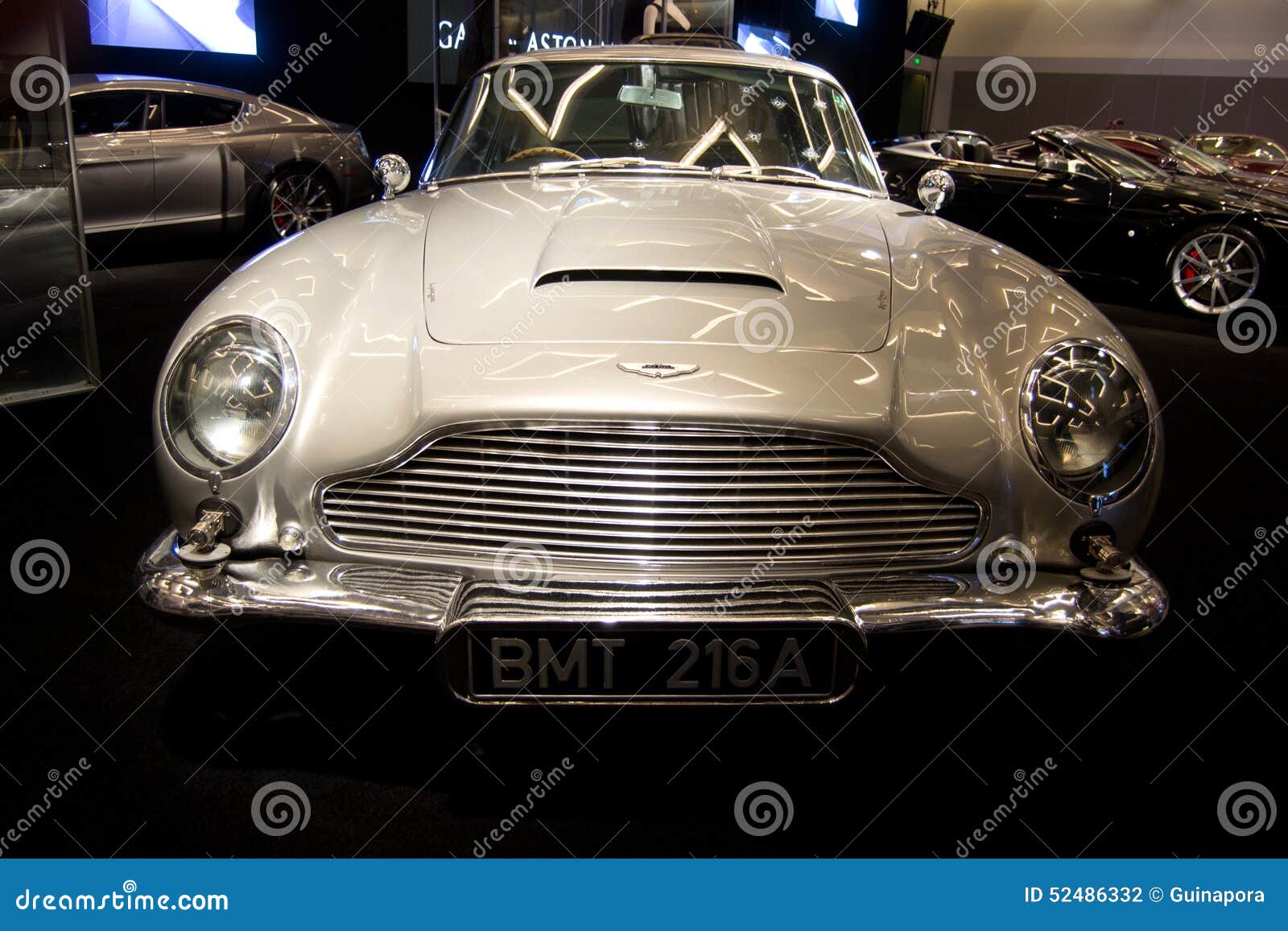 60s Aston Martin DB5 editorial photography. Image of classic - 52486332