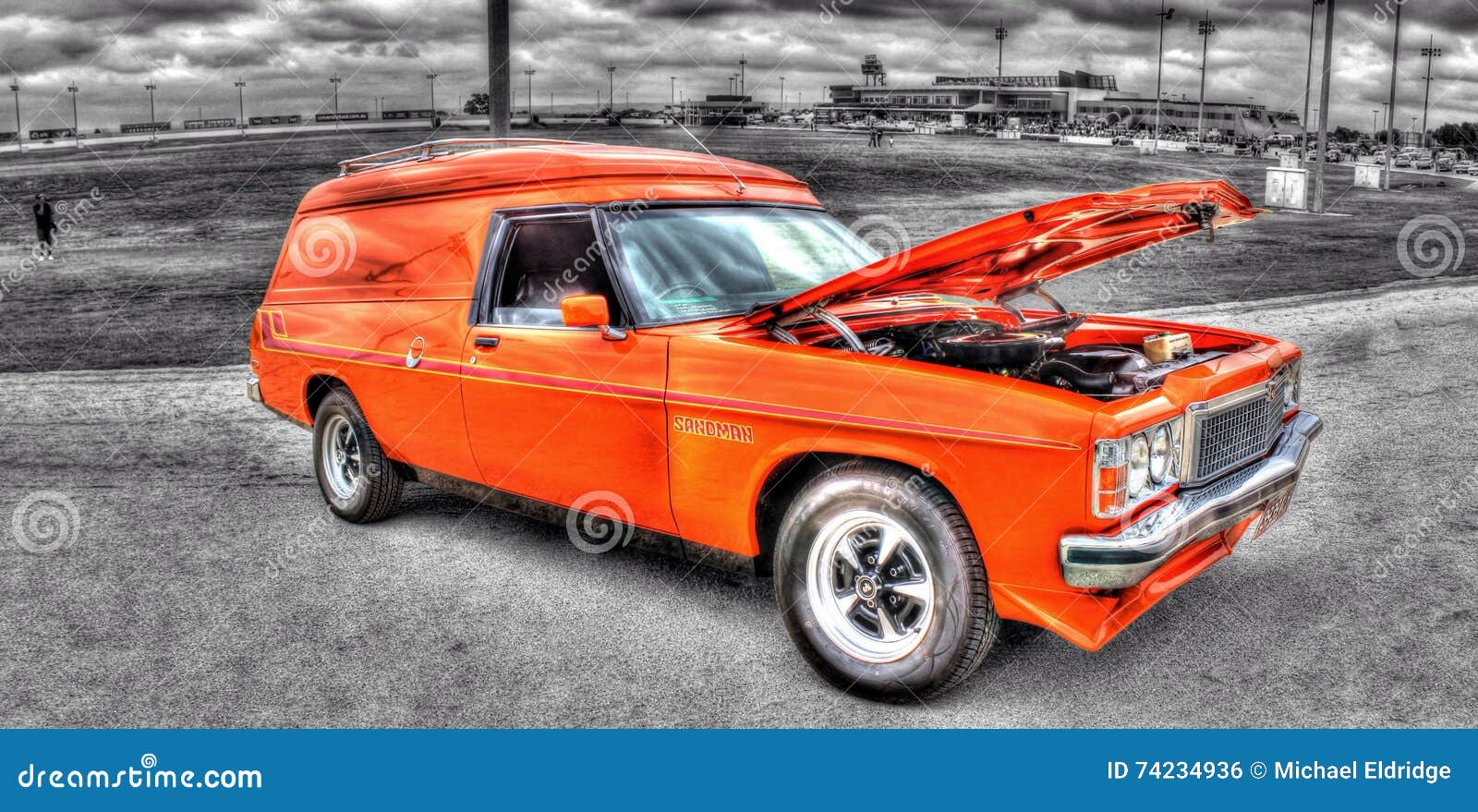 1970s Australian Holden Panel Van Editorial Photo - Image of retro ...