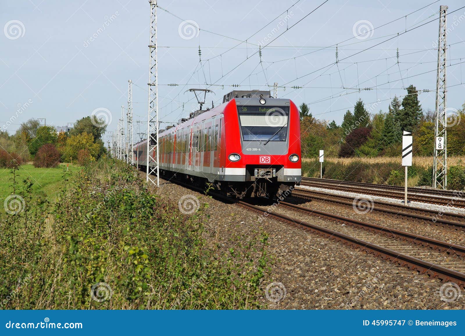 S-Bahn of Munich, Germany editorial photography. Image of locomotive ...