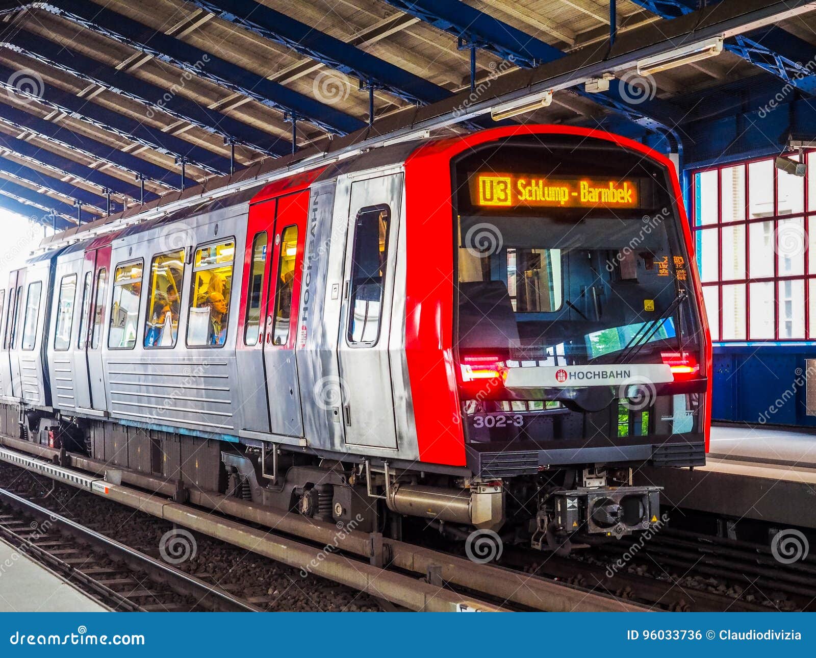 S Bahn (S Train) in Hamburg Hdr Editorial Photo - Image of train ...