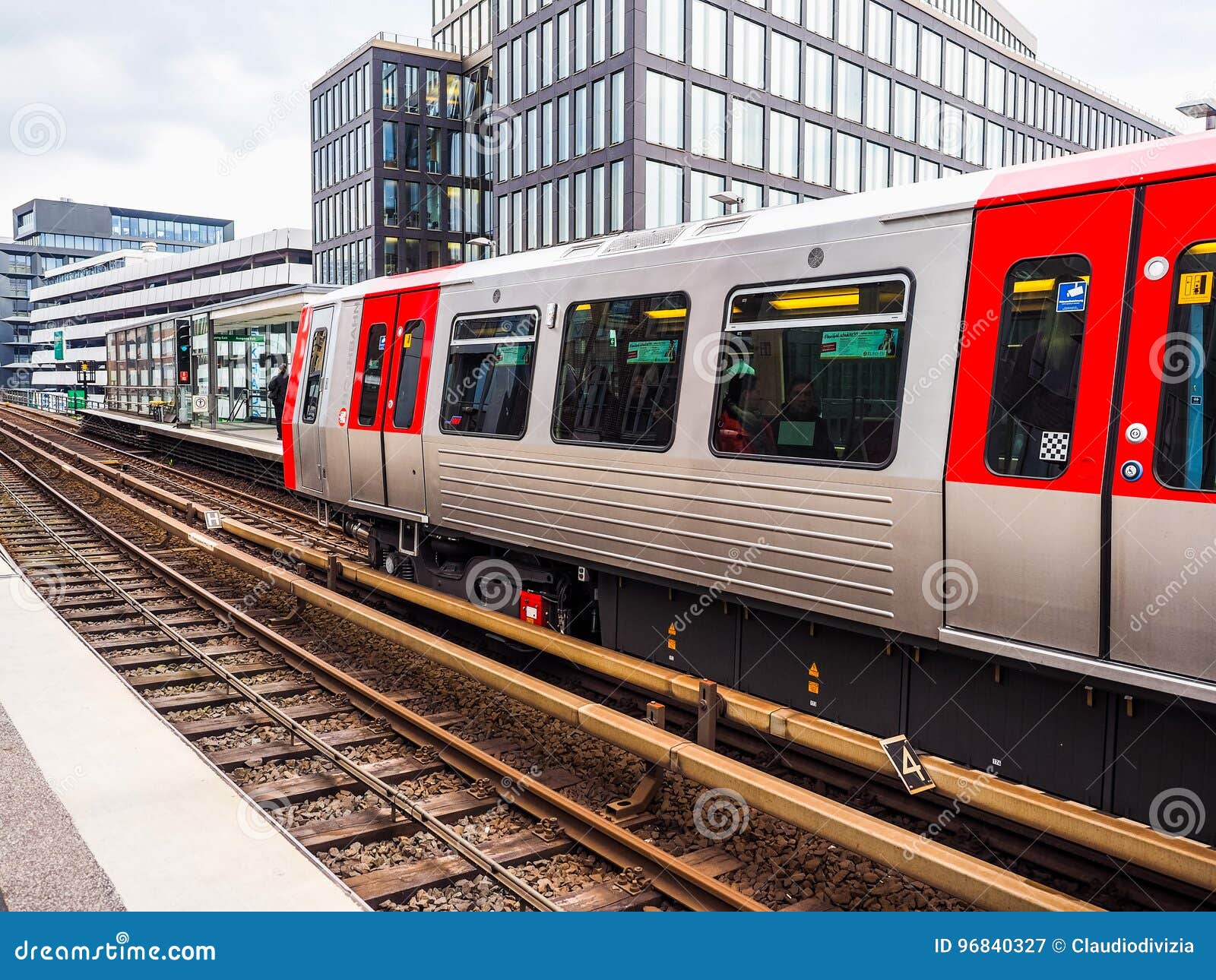 S Bahn (S Train) in Hamburg Hdr Editorial Photography - Image of ...